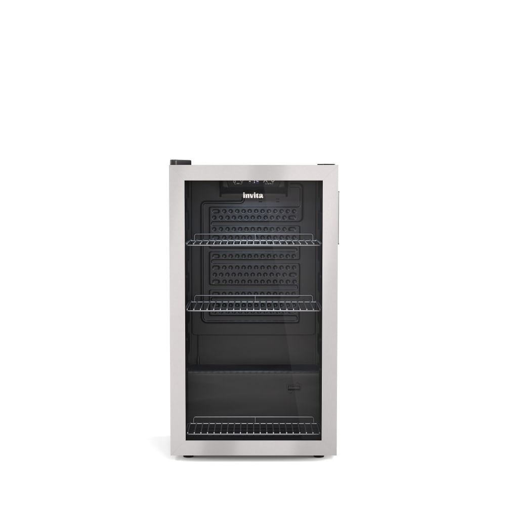 KIT INVITA CERVEJEIRA BEER CENTER 85L EM INOX E ADEGA EM INOX 48CM 34 ...